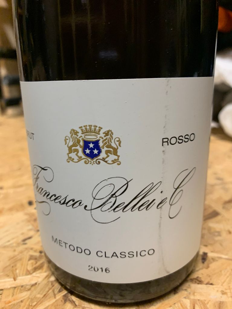 2014 Francesco Bellei Lambrusco di Sorbara Brut Rosso Metodo Classico ...