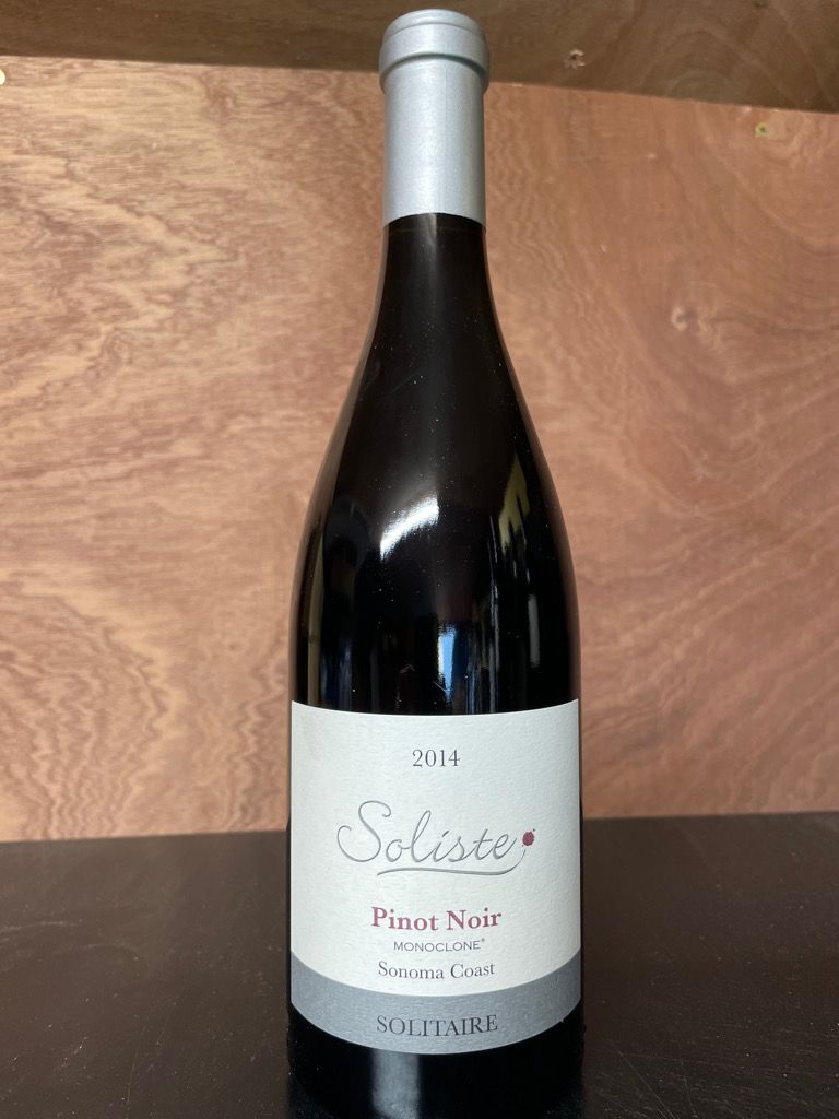 2014 Soliste Cellars Pinot Noir Solitaire, USA, California, Sonoma ...