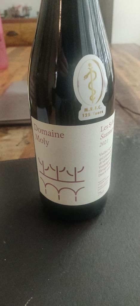 2022 Domaine Moly Saumur Les Sybarites, France, Loire Valley, Anjou ...