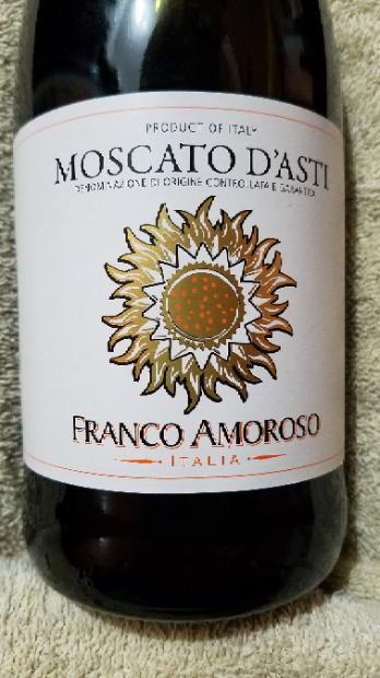 2018 Franco Amoroso Moscato d'Asti Vigneto Gallina, Italy, Piedmont ...