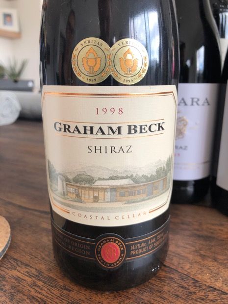 1998 Graham Beck Shiraz, South Africa, Coastal Region, Stellenbosch - CellarTracker