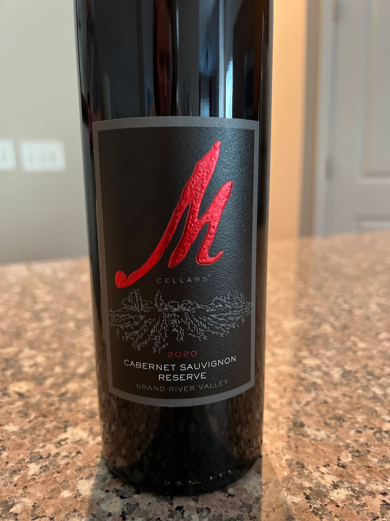 2020 M Cellars Cabernet Sauvignon Reserve, USA, Ohio, Grand River ...