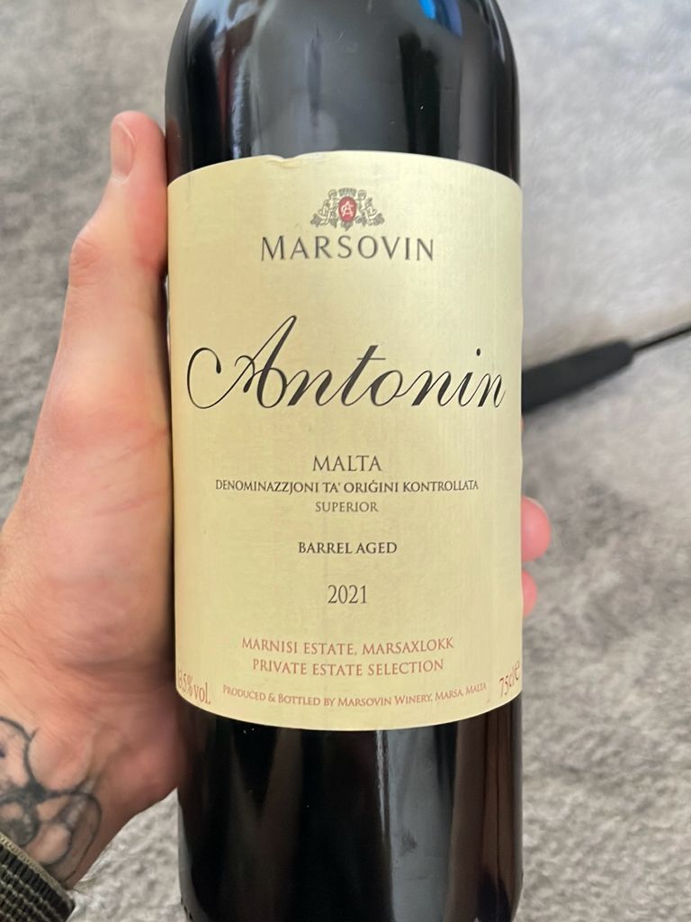 2022 Marsovin Antonin, Malta, DOK Malta Superiore - CellarTracker