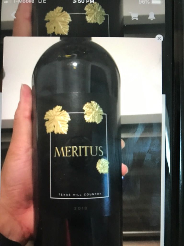 2019 Fall Creek Vineyards Meritus, USA, Texas, Texas Hill Country ...
