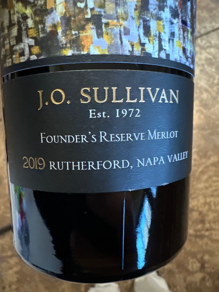 2020 Sullivan Vineyards Merlot J. O. Sullivan Founder's Reserve, USA ...
