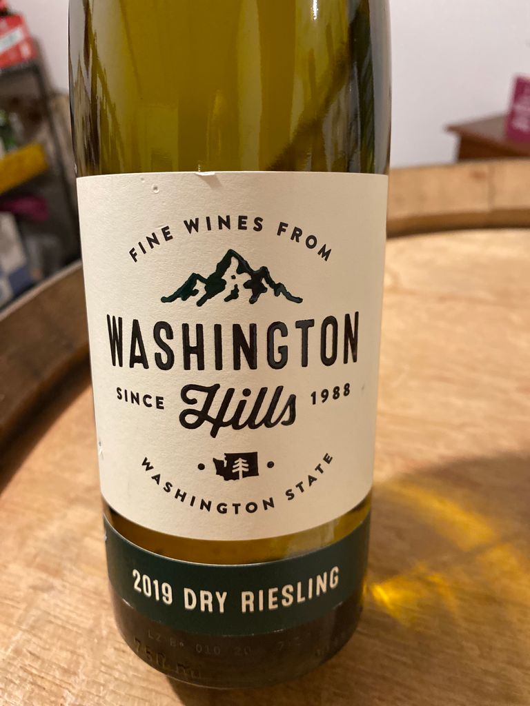 2020 Washington Hills Dry Riesling, USA, Washington - CellarTracker