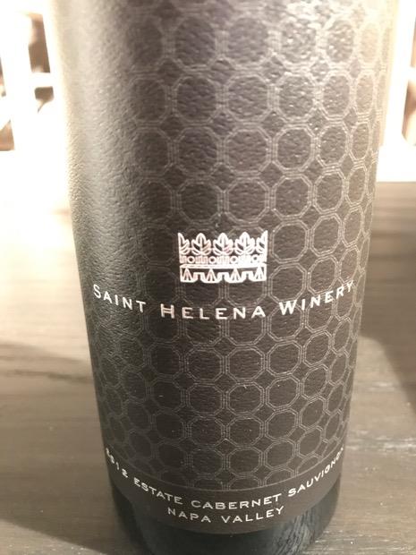 2012 Saint Helena Winery Cabernet Sauvignon Estate Napa Valley, USA ...