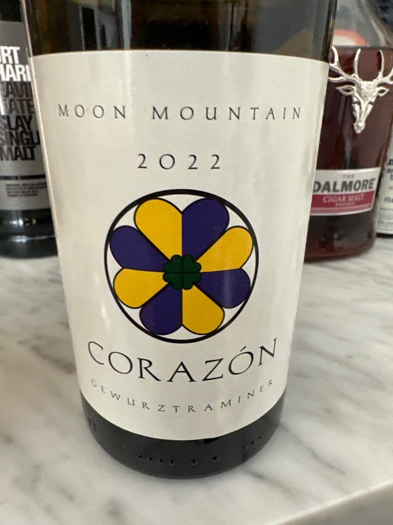 2022 Corison Gewürztraminer Corazón, USA, California, Sonoma County ...