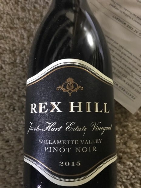 2014 Rex Hill Pinot Noir Jacob-Hart Estate, USA, Oregon, Willamette ...