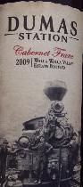 2010 Dumas Station Cabernet Franc Estate, USA, Washington, Columbia ...