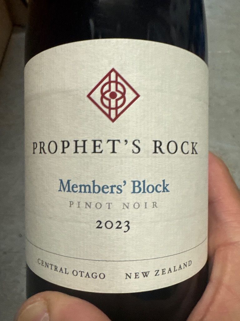 2023 Prophets Rock Pinot Noir Home Vineyard, New Zealand, South Island ...
