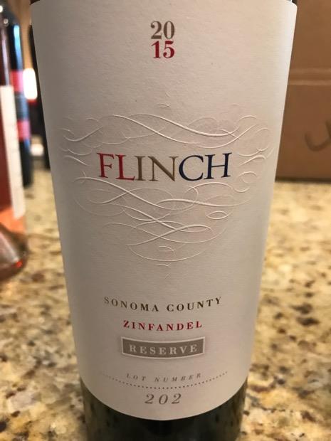 2015 Rutherford Ranch Zinfandel Flinch Reserve Lot 202, USA, California ...