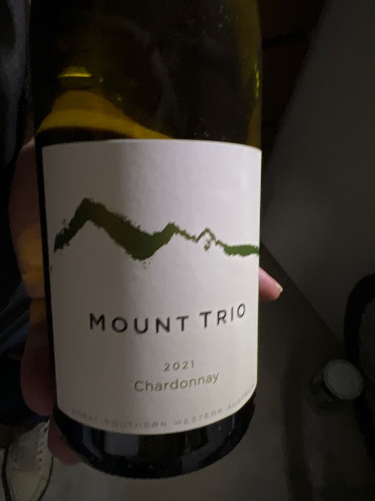 2021 Mount Trio Chardonnay, Australia, Western Australia, South West ...