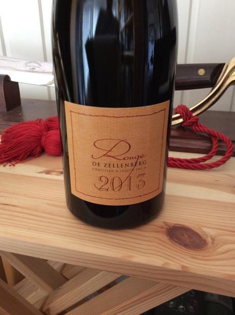 2013 Eblin-Fuchs Pinot Noir Rouge de Zellenberg, France, Alsace ...