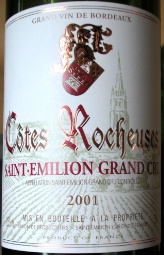 2001 Côtes Rocheuses, France, Bordeaux, Libournais, St. Émilion Grand ...