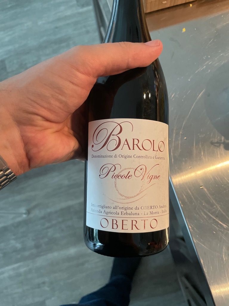 2015 Erbaluna Barolo Oberto Piccole Vigne, Italy, Piedmont, Langhe ...