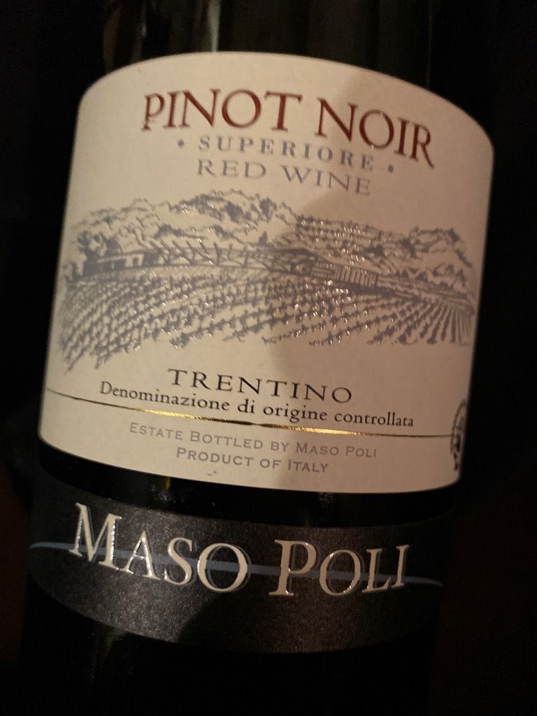 2017 Maso Poli Trento Pinot Nero Superiore, Italy, Trentino-Alto Adige ...