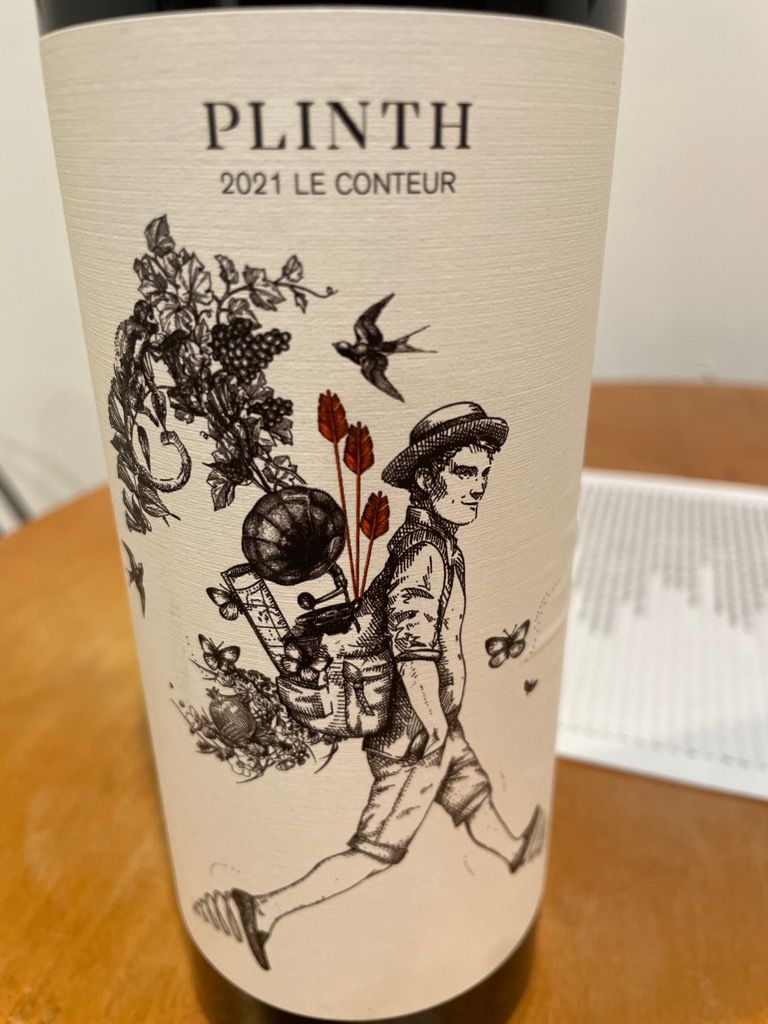 2022 Plinth Le Conteur Houyi Vineyard, USA, California, Napa Valley ...
