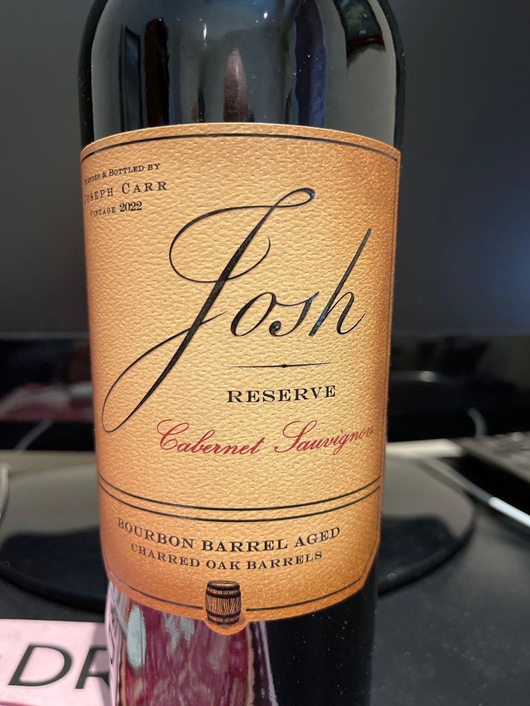 2022 Josh Cellars Cabernet Sauvignon Bourbon Barrel Aged Reserve, USA ...