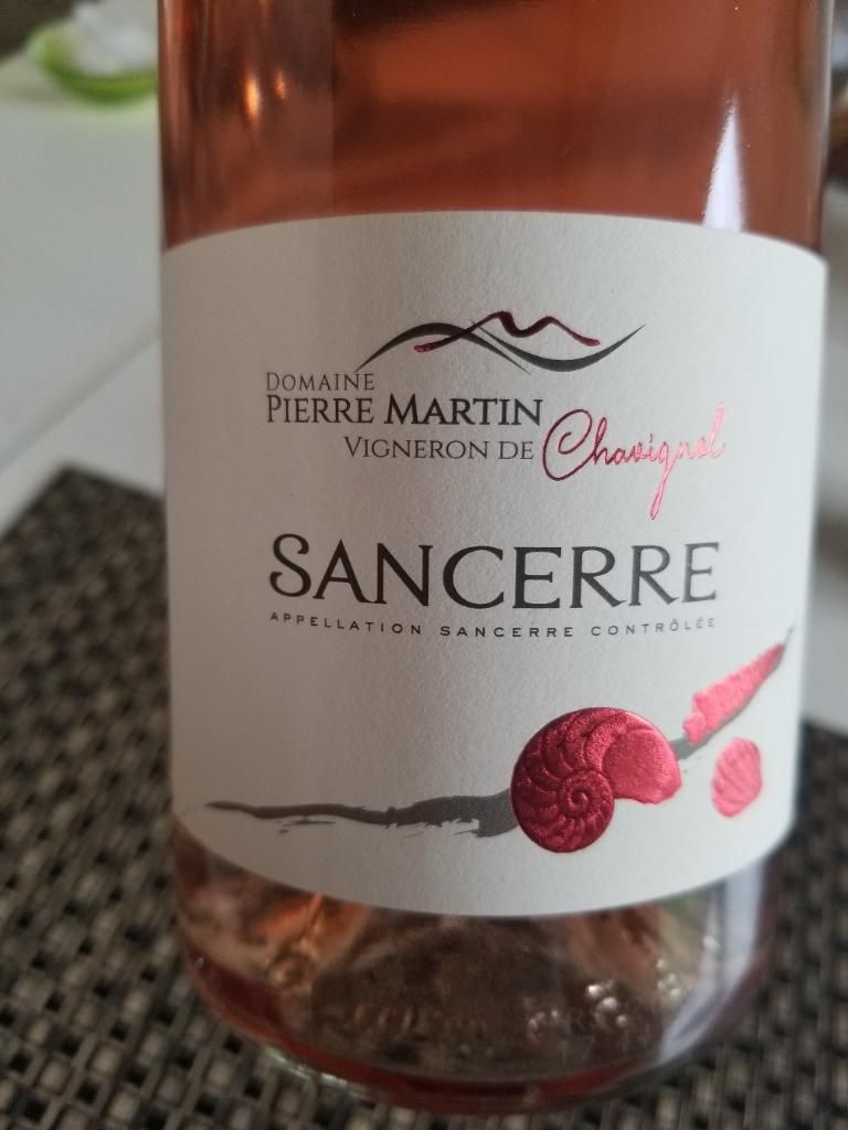 2023 Pierre Martin Sancerre Rosé, France, Loire Valley, Upper Loire ...
