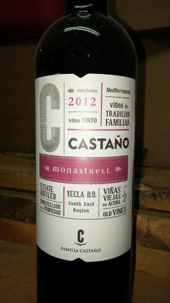 2012 Bodegas Castaño Monastrell Yecla Rosado, Spain, Murcia, Yecla ...