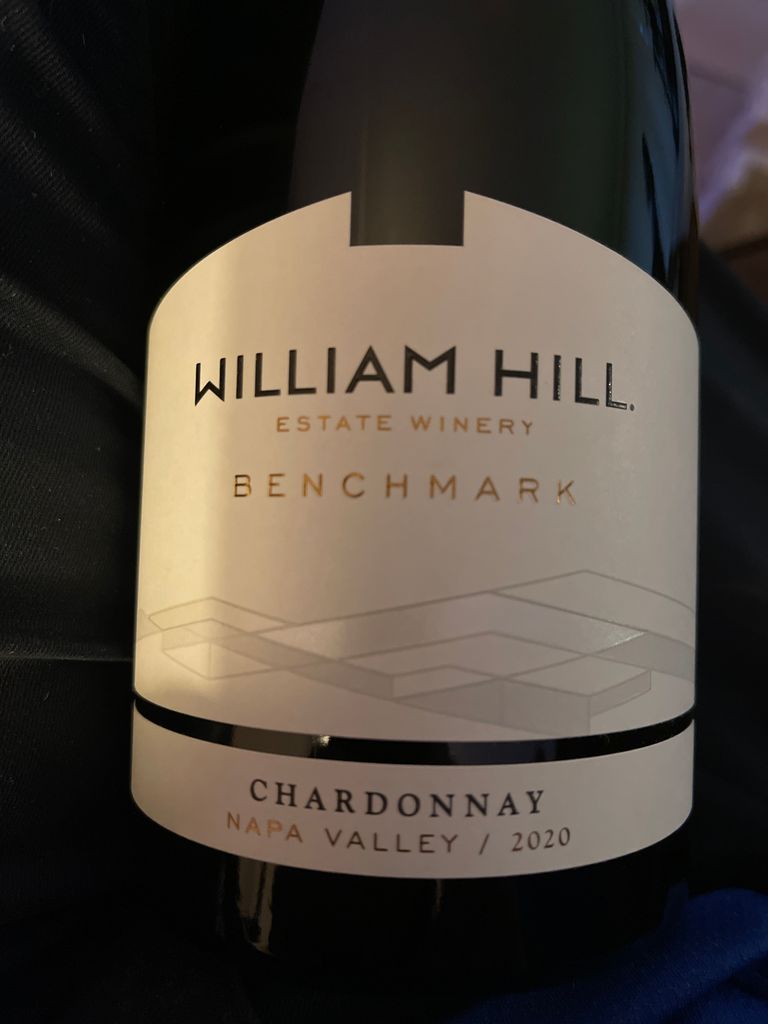 2020 William Hill Winery Chardonnay Benchmark, USA, California, Napa ...