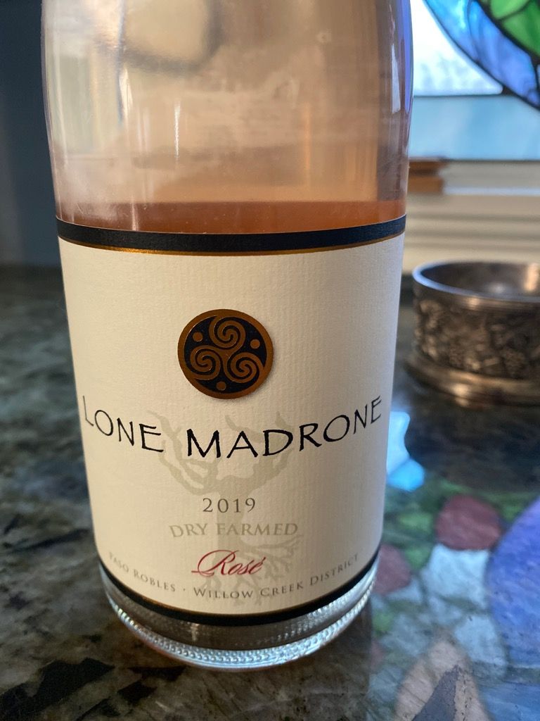 2019 Lone Madrone Mourvèdre Rosé, USA, California, Central Coast, Paso ...