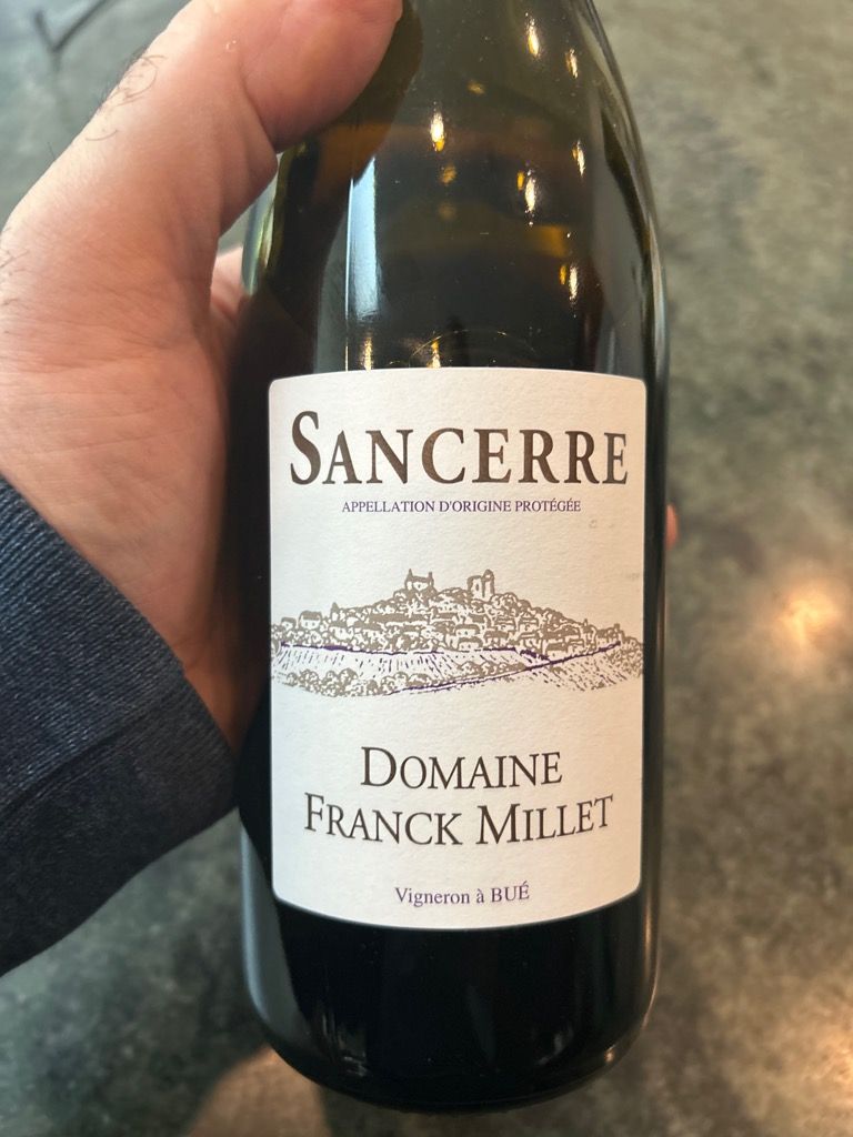 2022 Domaine Franck Millet Sancerre Rouge, France, Loire Valley, Upper ...