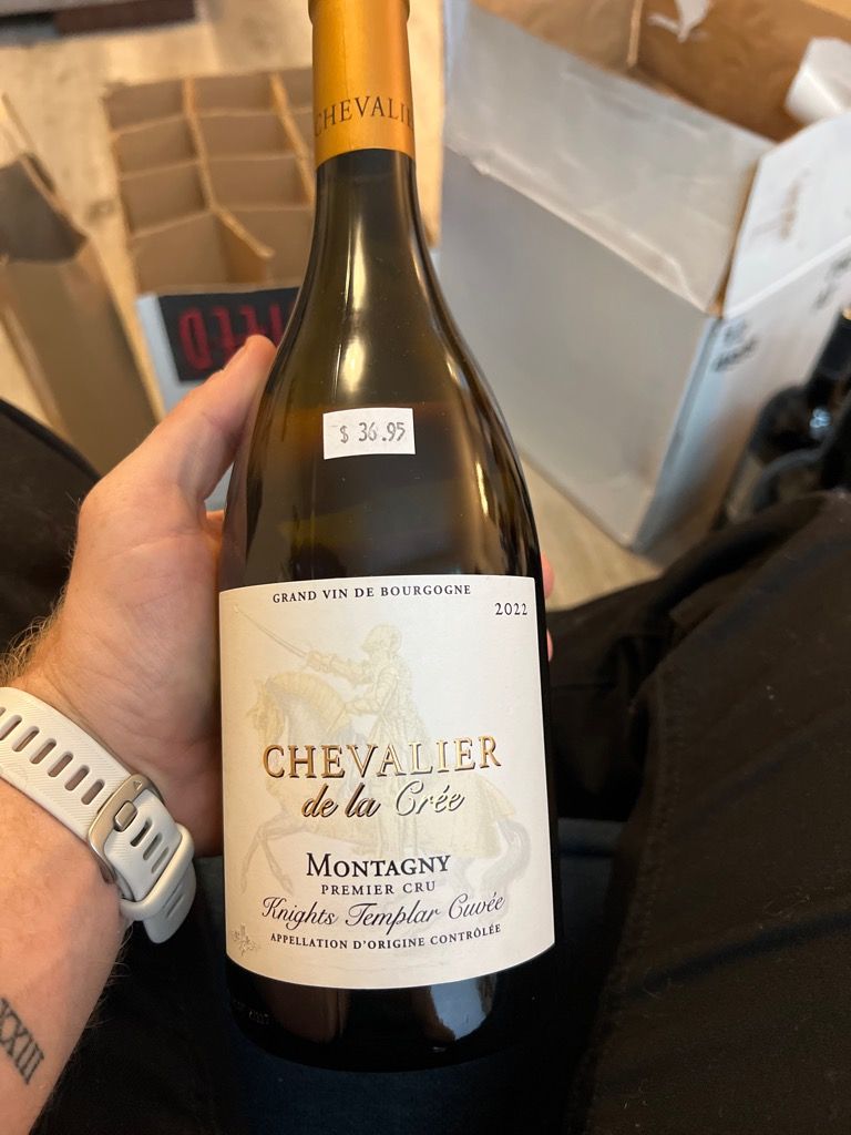 2022 Château de la Crée Montagny 1er Cru Chevalier de la Crée Knights ...