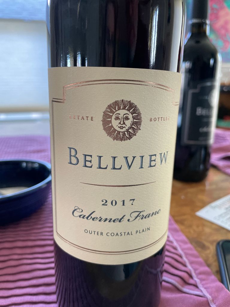 2012 Bellview Winery Cabernet Franc, USA, New Jersey - CellarTracker