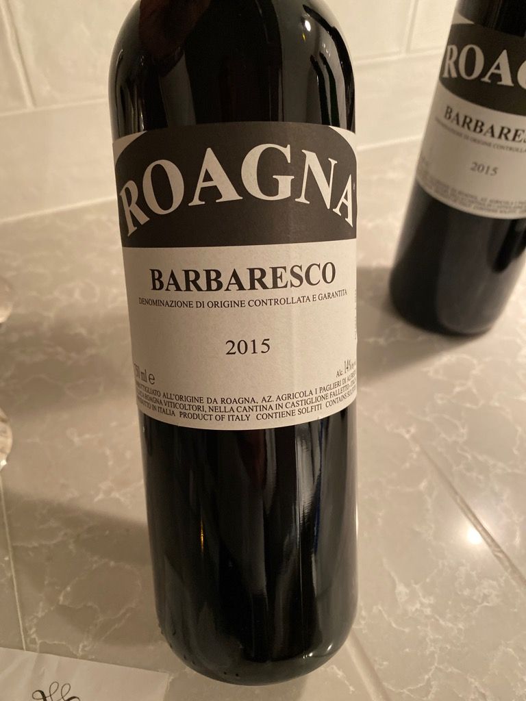 2015 Roagna Barbaresco, Italy, Piedmont, Langhe, Barbaresco - CellarTracker