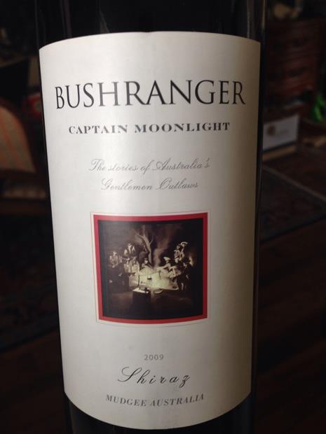 2011 Bushranger Shiraz Captain Moonlight, Australia - CellarTracker