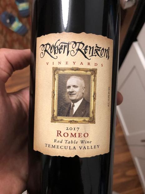 2017 Robert Renzoni Romeo, USA, California, South Coast, Temecula ...