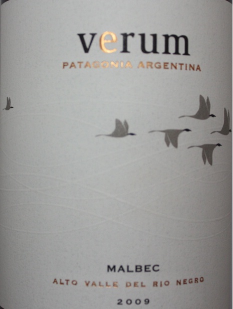 2020 Bodega Del Rio Elorza Malbec Verum, Argentina, Patagonia, Río ...