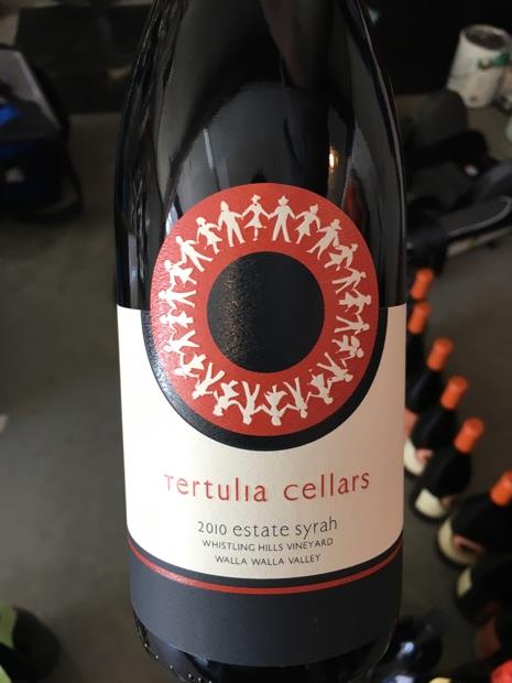 2009 Tertulia Cellars Syrah Estate Whistling Hills, USA, Washington ...