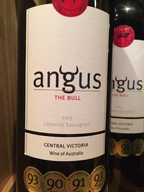 2013 Angus the Bull Cabernet Sauvignon, Australia, Victoria, Central ...