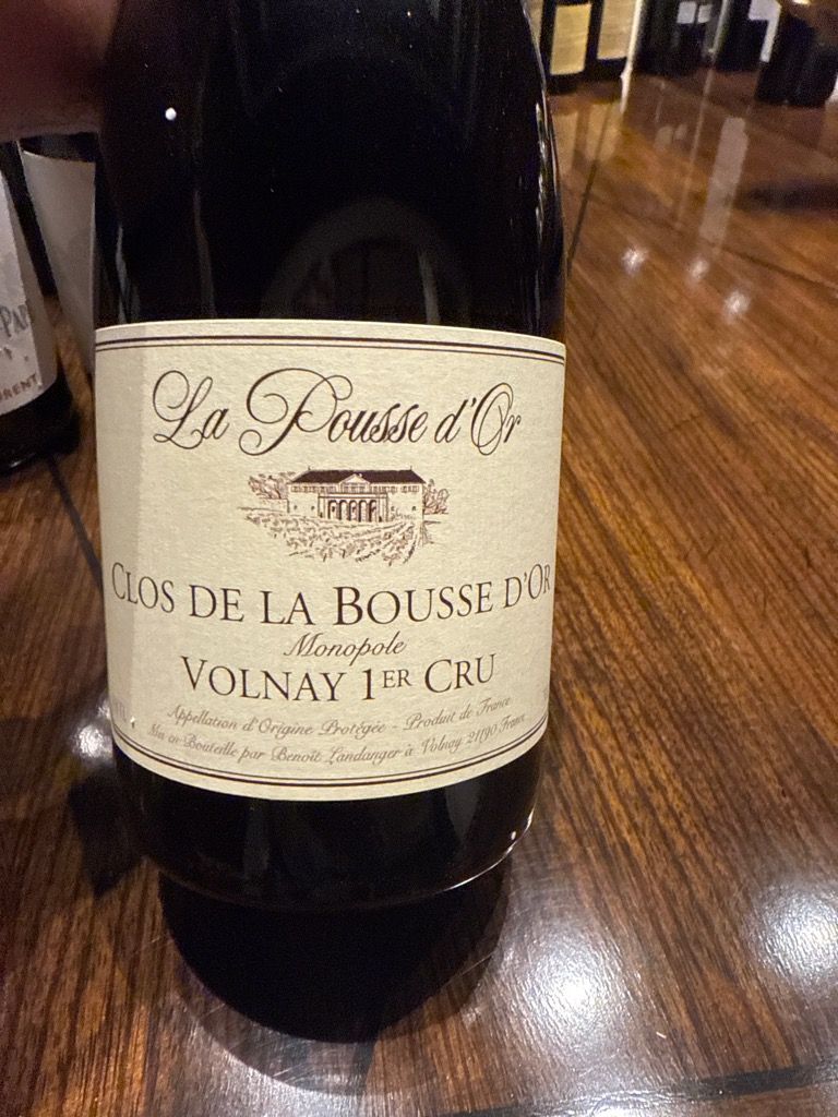 2021 La Pousse d'Or Volnay 1er Cru Clos de la Bousse d'Or Cuvée Amphore ...