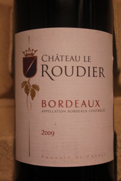 2010 Château Le Roudier, France, Bordeaux, Bordeaux Supérieur ...
