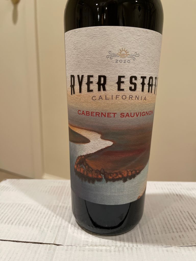 2020 Estate of the Art - Ryer Estate Cabernet Sauvignon, USA ...
