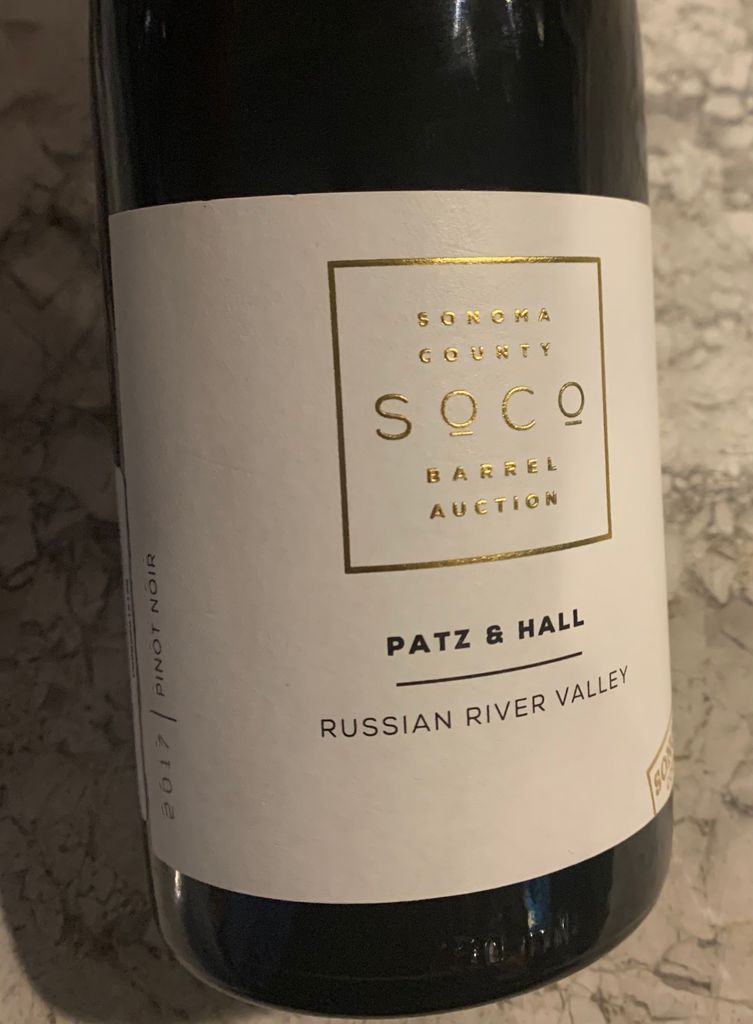 2016 Patz & Hall Pinot Noir Lot 66 30th Vintage Celebration Cuvée Soco ...
