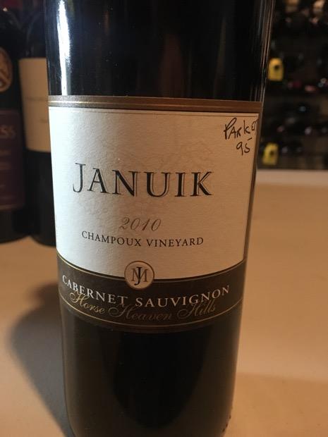 2010 Januik Cabernet Sauvignon Champoux Vineyard, USA, Washington ...