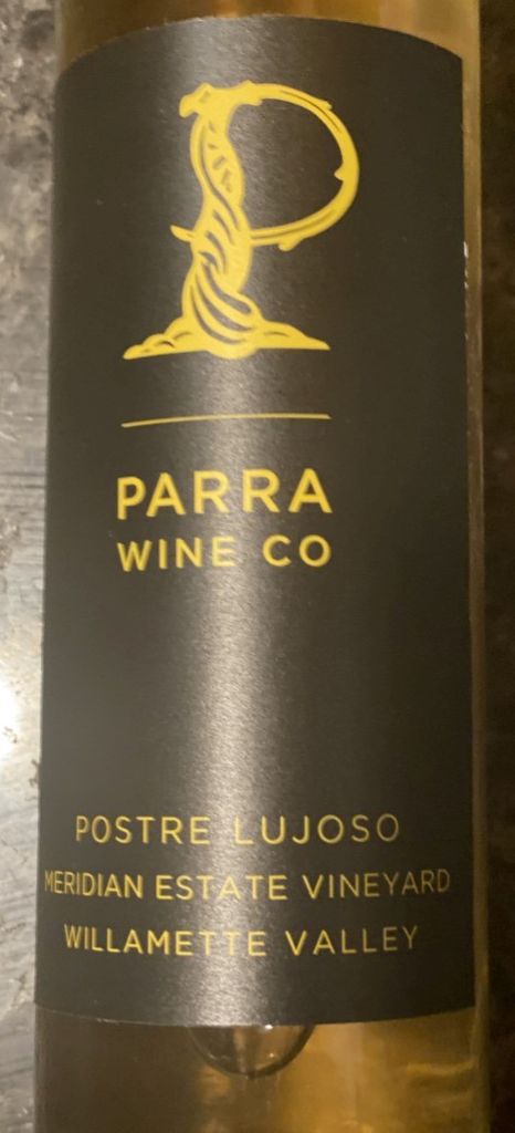 NV Parra Wine Co Postre Lujoso, USA, Oregon, Willamette Valley ...