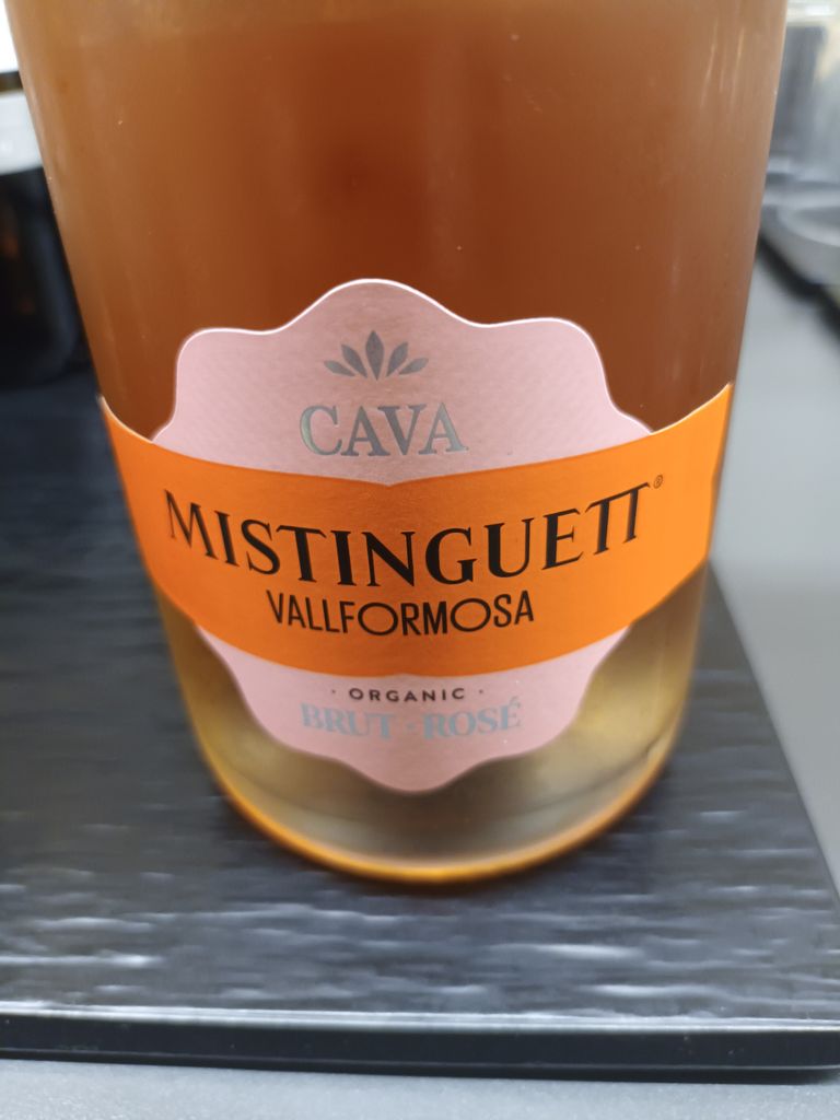 NV Vallformosa Cava Mistinguett Organic Brut Rosé, Spain, Cava ...