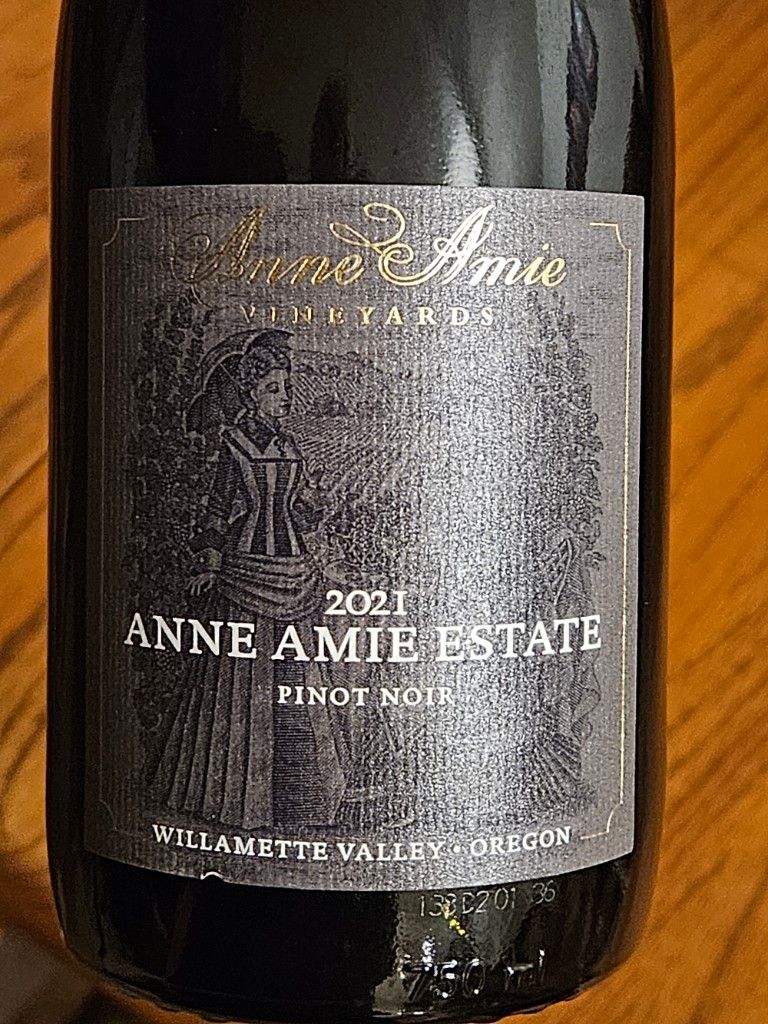 2021 Anne Amie Pinot Noir Anne Amie Estate Vineyard, USA, Oregon ...