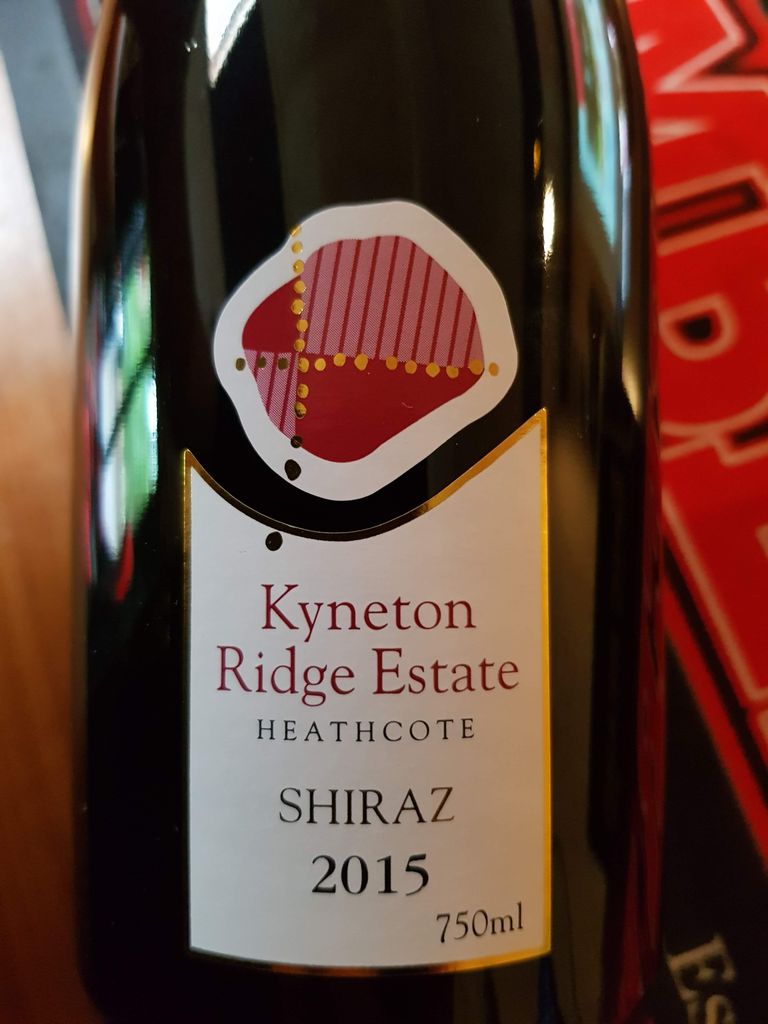 2019 Kyneton Ridge Estate Shiraz, Australia, Victoria, Central Victoria ...