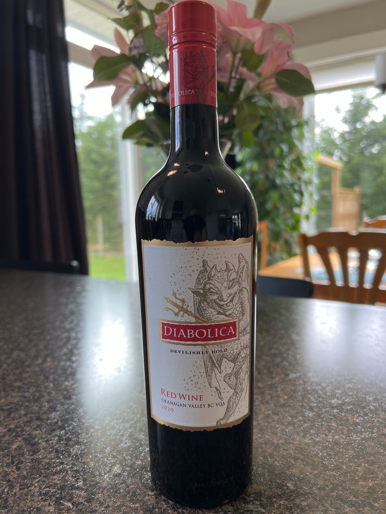 2020 Diabolica Wines Red Wine, Canada, British Columbia, Okanagan ...