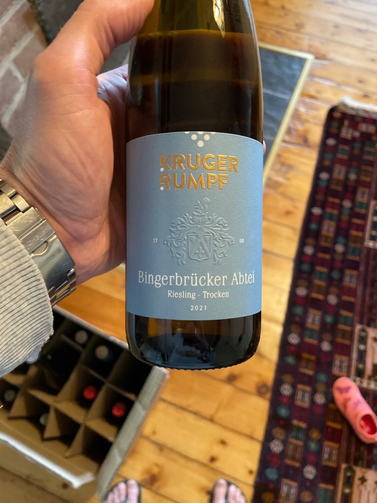 2021 Kruger-Rumpf Bingerbrücker Abtei Rupertsberg Riesling Spätlese, Germany, Nahe - CellarTracker