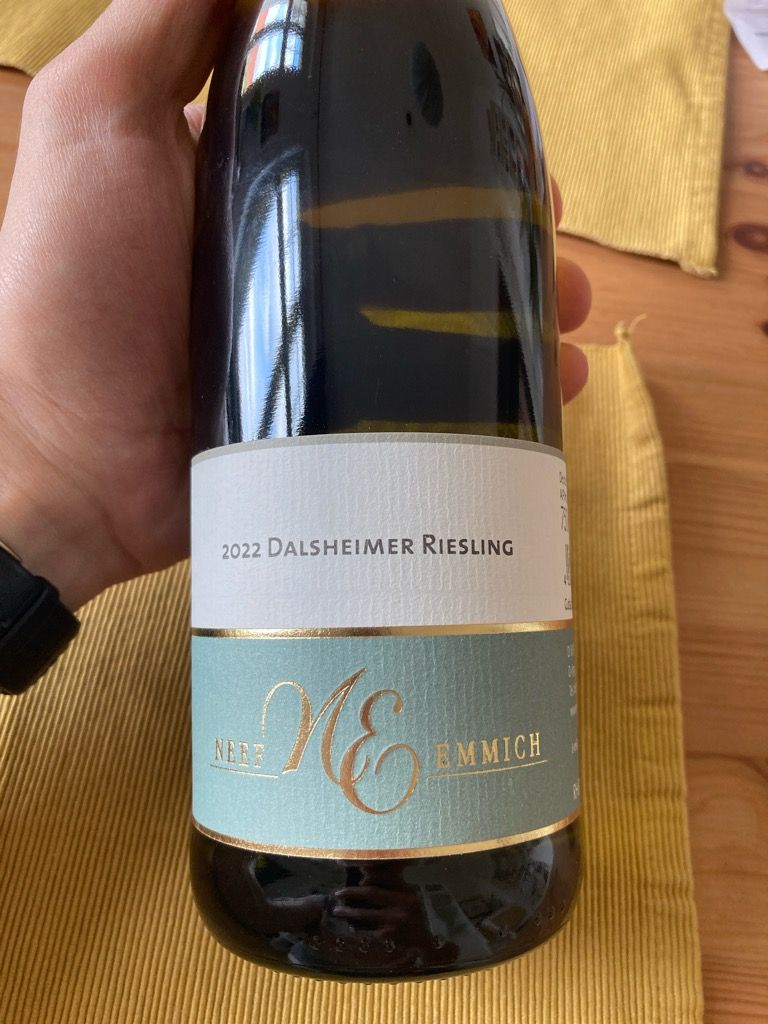 2022 Weingut Neef-Emmich Riesling Dalsheimer Riesling, Germany ...