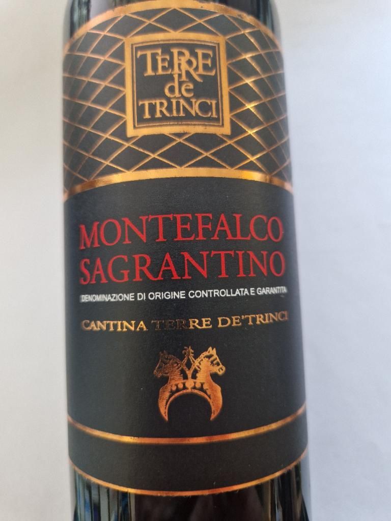 2018 Terre de Trinci Montefalco Sagrantino, Italy, Umbria, Montefalco ...