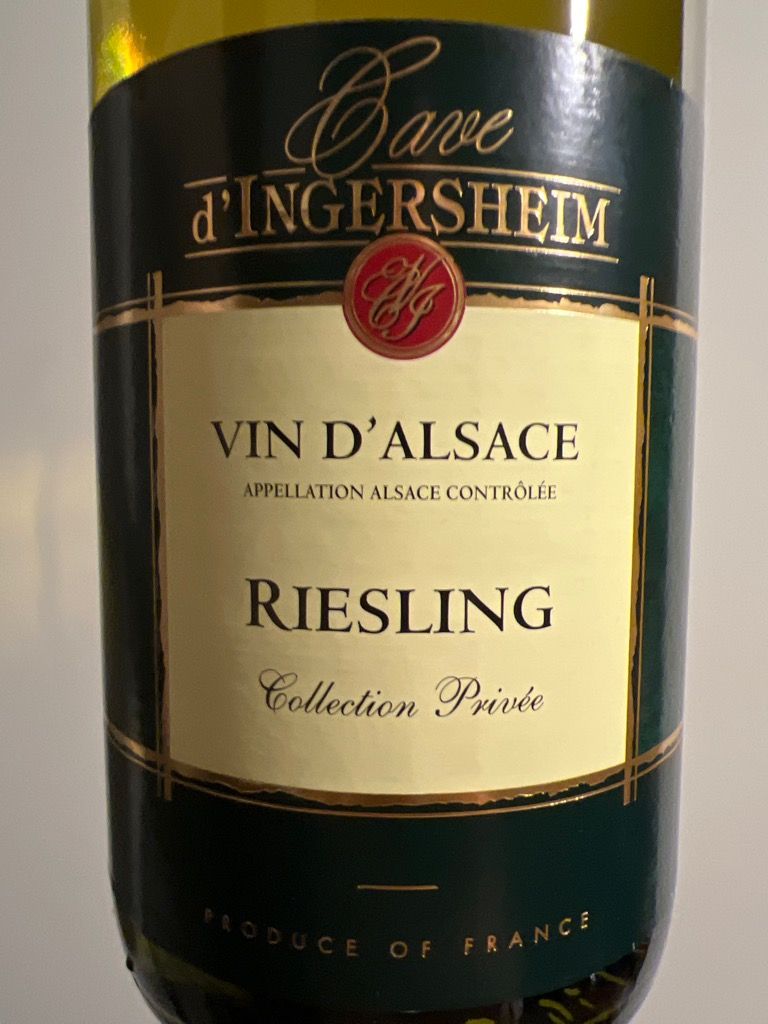 2020 Cave Vinicole d'Ingersheim Riesling Collection, France, Alsace ...